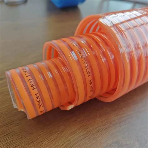 4 Inch Pvc Helix Suction Hose For Slurry Pumping Renato Hose