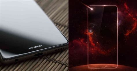 Huawei Teases A Bezel Less Display Phone With A Front Camera Cutout Tech