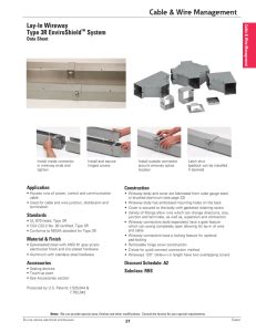 Engineering Data Wireway Selection Definition Reference Nfpa 70