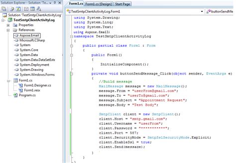 Enable Smtp Activity Logging In Net Using Appsettingsjsondocumentation