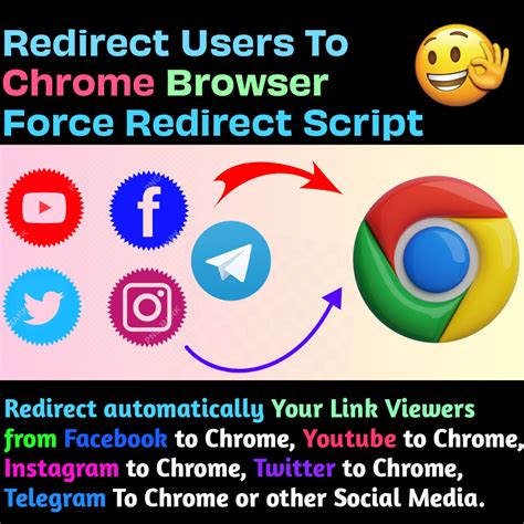 Force Chrome Redirect Script For Wordpress Blogger Mycodingtools