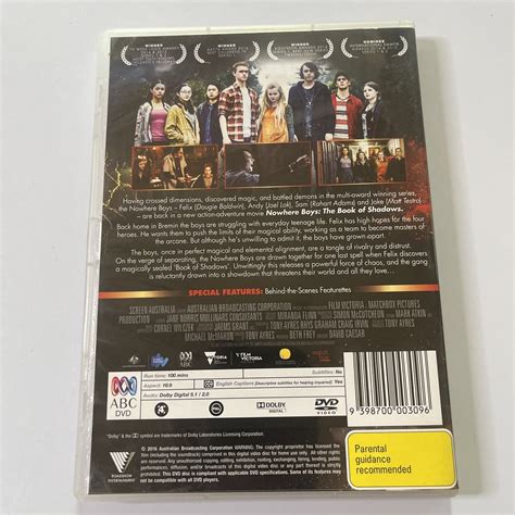 Nowhere Boys The Book Of Shadows Dvd 2016 Michelle Gerster Region