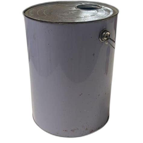 Cylindrical Aerosol 5l Empty Tin Container With Lid At ₹ 60piece In Pune