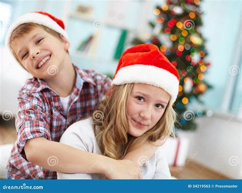 Hermana Y Hermano Imagen De Archivo Imagen De Encantador