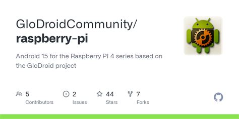 Github Glodroidcommunity Raspberry Pi Android 15 For The Raspberry