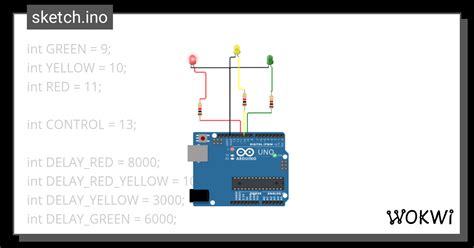 Traffic Fay Wokwi Esp32 Stm32 Arduino Simulator