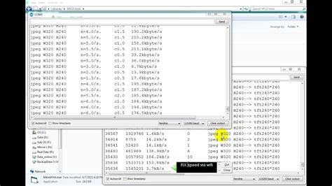 Speed Of Esp32 Tranceiver Data To Esp32 Via Wifi Youtube