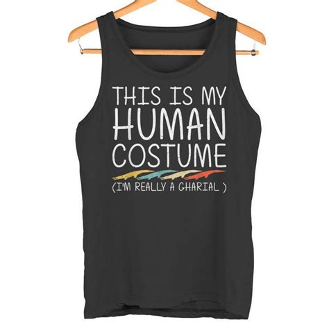 Gharial Halloween Human Costume Gavial Animal Easy Diy Tank Top Monsterry