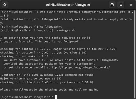 Cannot Build Libmypaint Dependency On Fedora Issue Opentoonz Opentoonz Github