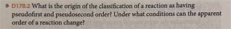 Solved E D17b2 What Is The Origin Of The Classification Of