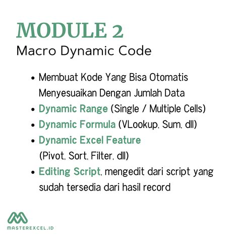 Macro Vba Excel Training For Process Automation Reconciliation Reporting Masterexcelid