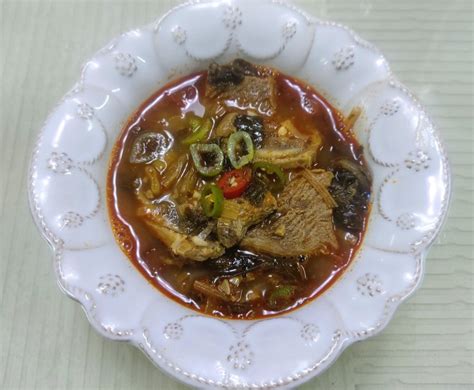 La 갈비로 우거지 갈비탕 만들었어요