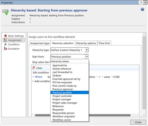 Advanced Workflow Approver On Financial Dimension Signup Software Documentation Platform