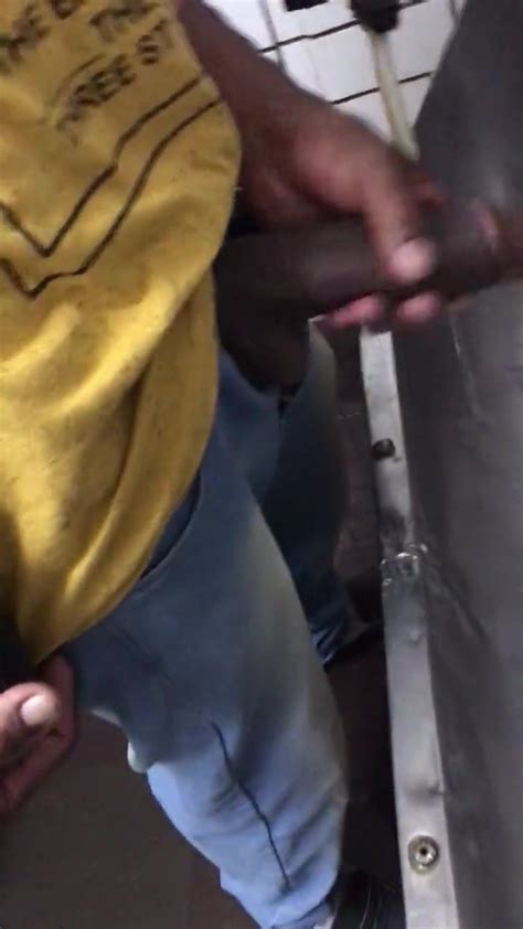 Grabbing BBC Urinal ThisVid Com