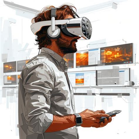 Ecommerce Manager Cloud Architect In A Ai Illustrated Flat Minimal Design Premium Ai Generated