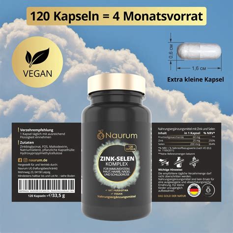 Zinc Selenium Complex Made In Germany Biowizdom