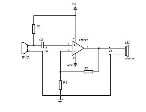 Lm747 Pinout Features Equivalents Application Circuit And Datasheet