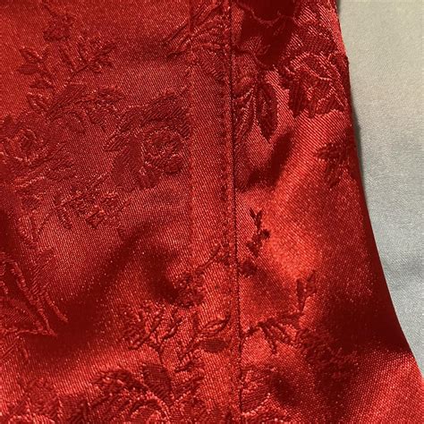 Vintage Early 2000s Sexy Red Strapless Depop