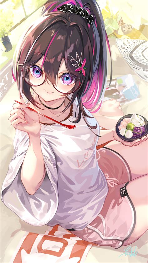 Azki Hololive Drawn By Pondel Danbooru