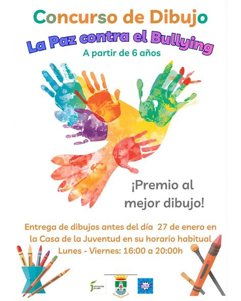 Ayuntamiento 🎨concurso De Dibujo “la Paz Contra El Bullying”🎨 La