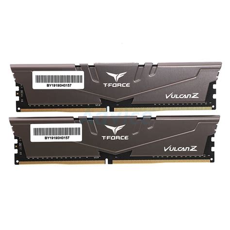 Ram Ddr4 2666 16gb 8gbx2 Team Vulcan Z Gray แรม คอมพิวเตอร์ Pc ประกัน Lt Shopee Thailand