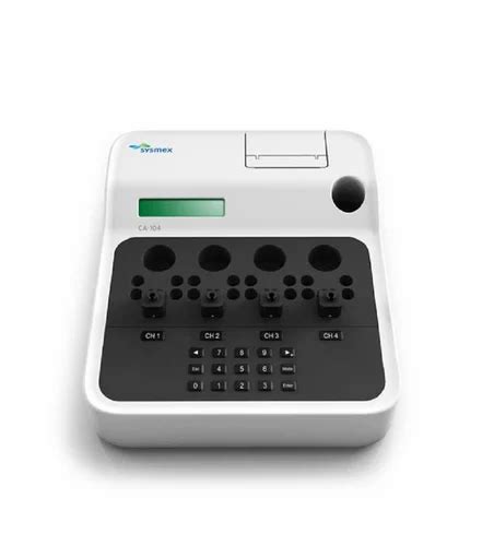 Automatic Sysmex Ca 104 Coagulation Analyzers 5 Part At Best Price In