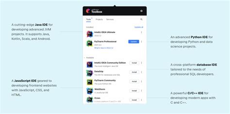Jetbrains Toolbox Devtools