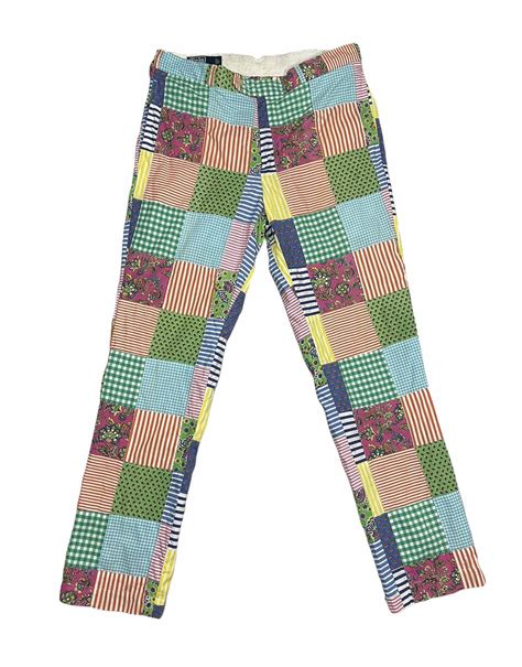 Polo Ralph Lauren × Vintage Polo Ralph Lauren Patchwork Design With Side Buckle Grailed