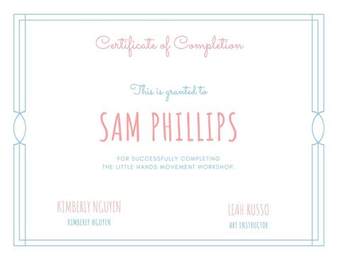 Free Printable Customizable Workshop Certificate Templates Canva
