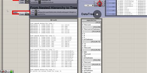 List Of Lists To Datatree C Nested Lists Grasshopper Developer