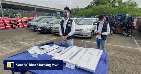 Hong Kong Police Arrest 4 Recover 5 Stolen Vehicles In Crackdown On
