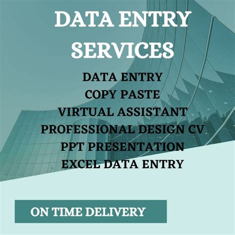 Data Entry Copy Paste Excel Typing Work For You By Fahadkhalid689