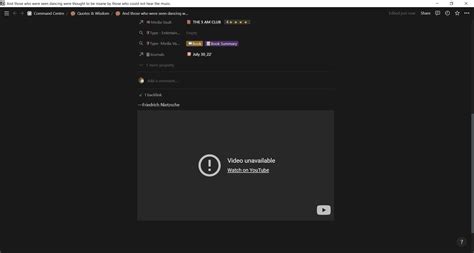 Why Is It Happening To All My Youtube Yt Embeds In Notion Rnotion