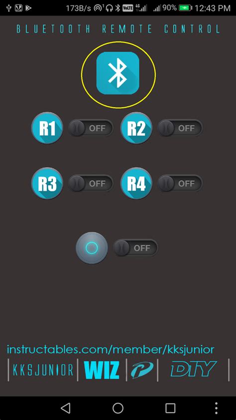 Simplest Home Automation Using Bluetooth Android Smartphone And Arduino 8 Steps With