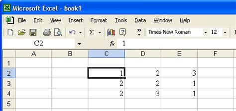 Array Names And Matrix Functions In Excel