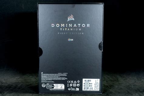 Corsair Dominator Titanium Ddr5 6000 64 Gb Cl30 Review Amd Edition Packaging And Contents
