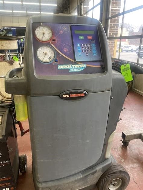 Stx Robinair Tool Tech 34700z A C Machine Live And Online Auctions On