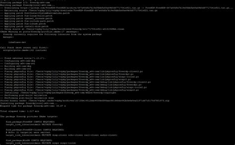 Error FreeRDP MacOS Build Issue Microsoft Vcpkg GitHub