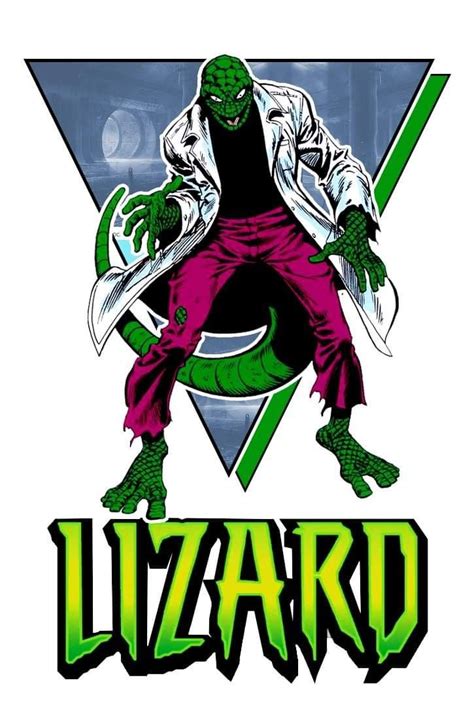 Pin by Nicolás Di Risio on NAKED Marvel villains Lizard spiderman Comic art