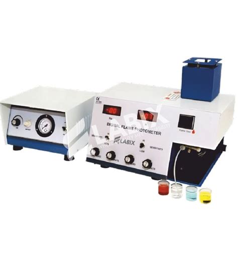 Microprocessor Flame Photometer Precision Elemental Analysis