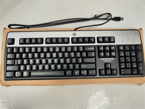 HP Keyboard USB Computers Tech Parts Accessories Computer Keyboard On Carousell