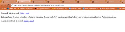 html belajar html memasukkan link bahasa pemrograman web tekprogapp