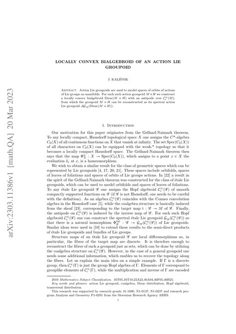 pdf locally convex bialgebroid of an action lie groupoid