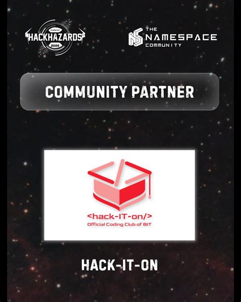 The Namespace Community The Cornerstone Of A Successful Hackathon