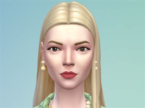 The Sims Resource Sim Inspired By Anya Taylor Joy