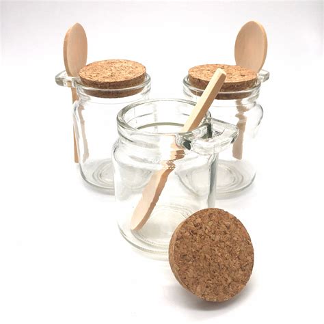 Bathroom Jars With Wooden Lids At Pablo Joyce Blog