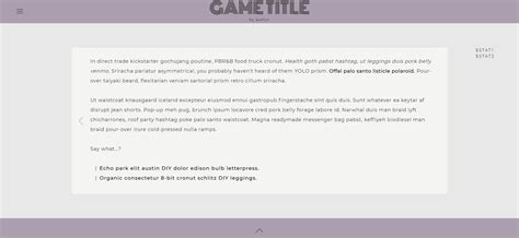Twine Sugarcube Template