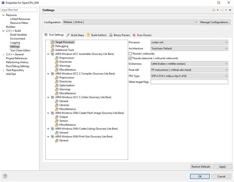 Eclipse Settings For Bc66 4 By Mirkougolini Lpwa Module Quectel