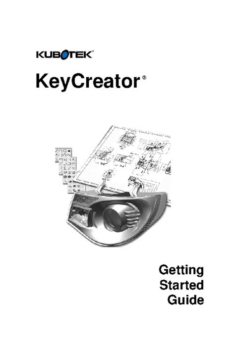 Key Creator Getting Started Guide V6 English Keycreator ® Getting
