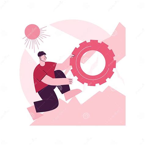 Persistence Abstract Concept Vector Illustration Stock Vector Illustration Of Personal